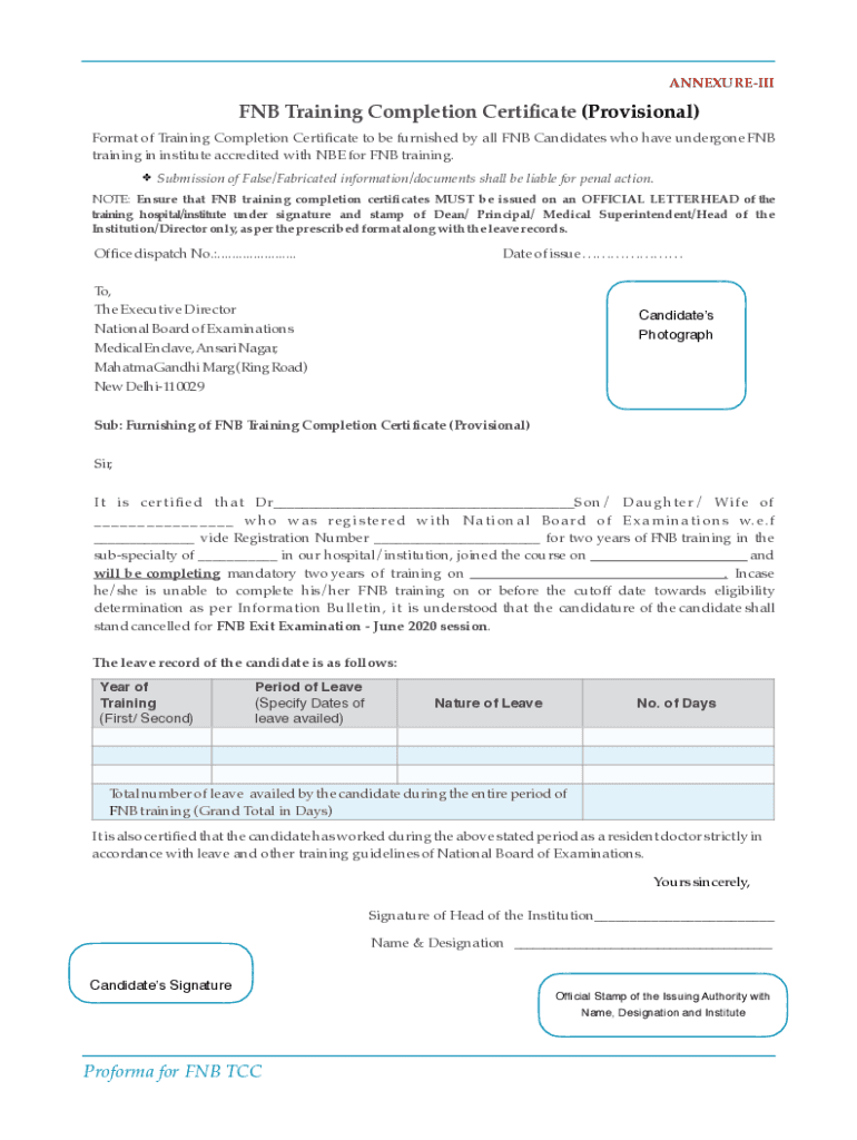 Fillable Online Certificate of Training Completion Template Free ...