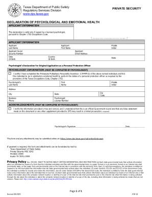 Fillable Online DPS Internet Forms - Texas Department of Public Safety ...
