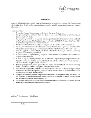 Fillable Online Authentication of documents - Department of Foreign ...