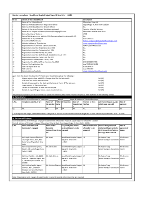 Fillable Online Sheet1 - ESIC Fax Email Print - pdfFiller