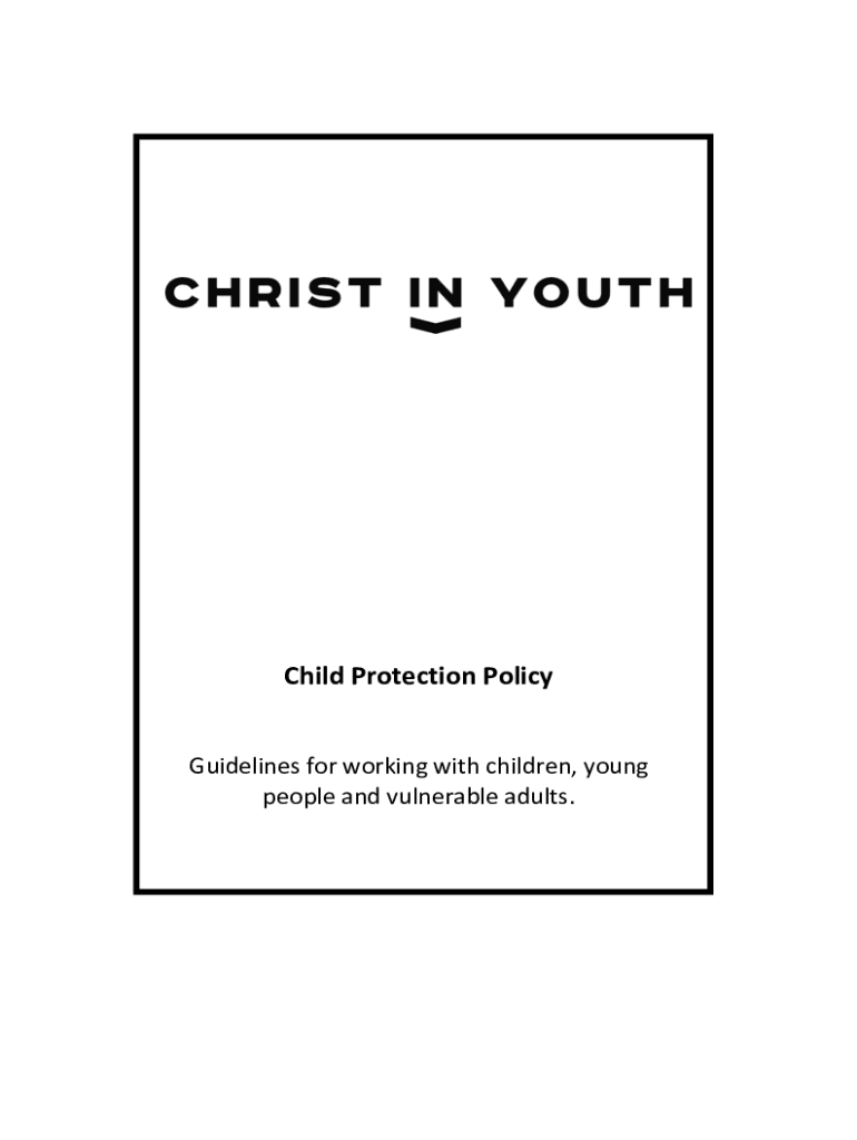 Fillable Online Protection of Children, Youth and Vulnerable Adults Fax ...