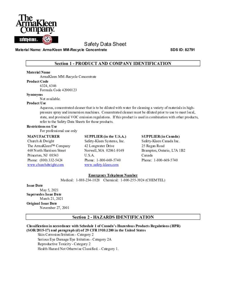Fillable Online 82791 rev 05-21MM-REC CONC Fax Email Print - pdfFiller