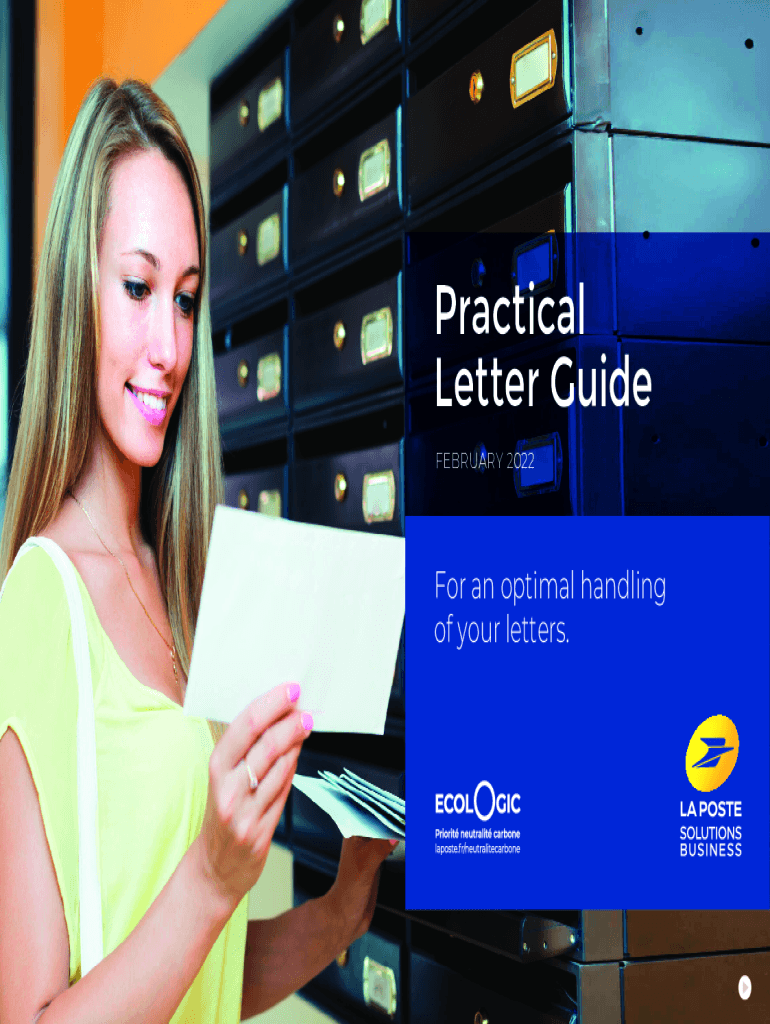 Fillable Online Guide pratique courrierLa Poste Fax Email Print - pdfFiller