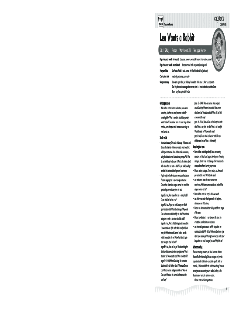 Fillable Online 6 Elements of a Story--Characters, Setting, Plot ...