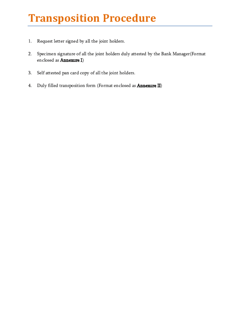 Fillable Online Request letter from the second Unit holder duly sign ...