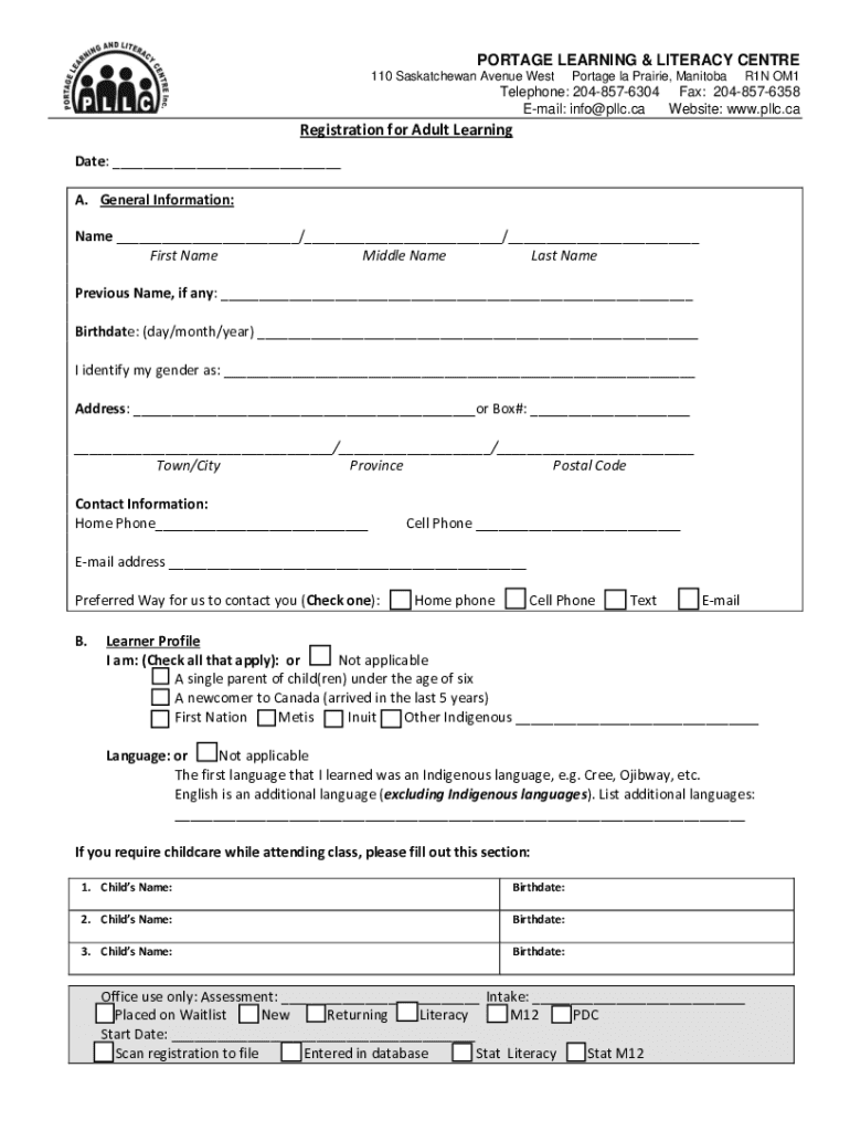 Fillable Online Anyone have good luck with Portage Learning ...