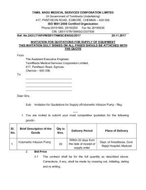 Fillable Online tamil nadu medical services corporation limited Fax ...