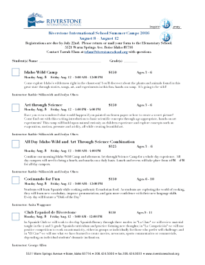 Fillable Online Riverstone International SchoolDay & Boarding School ...