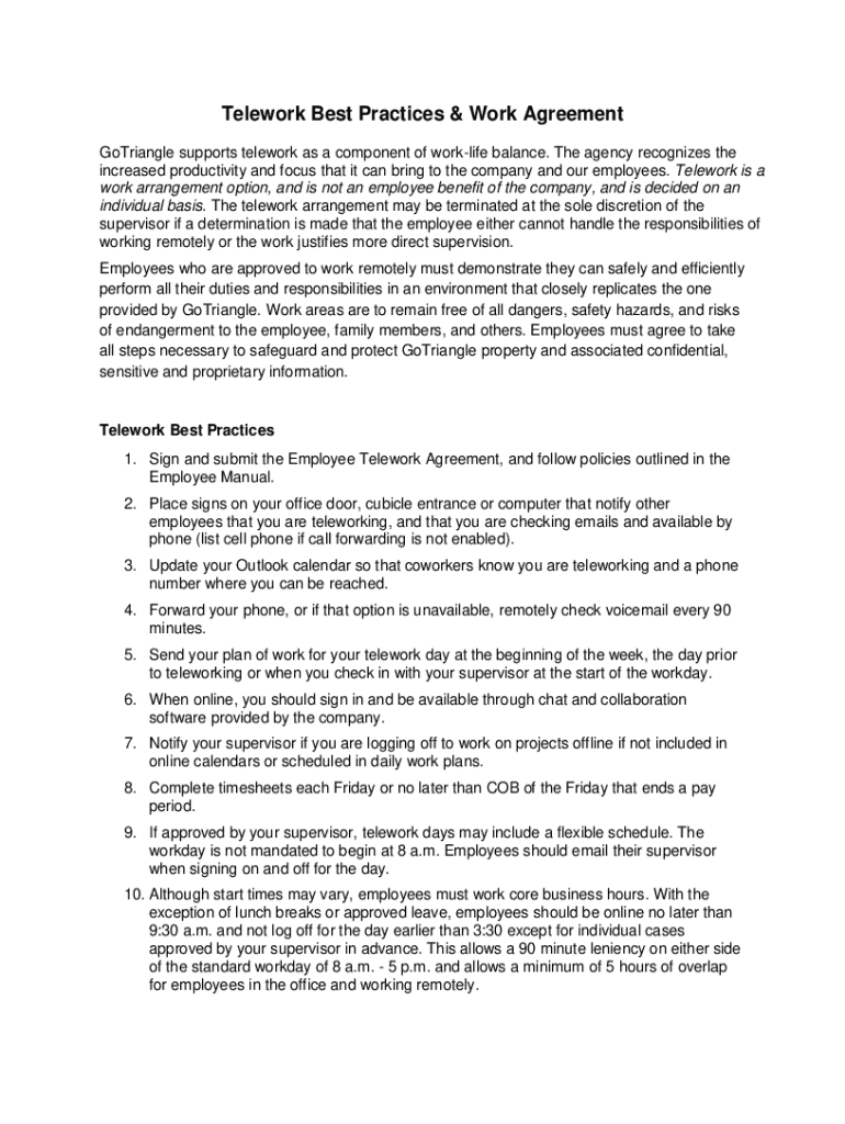 Fillable Online 43 Remote Work Best Practices, Strategies, and Tips for ...