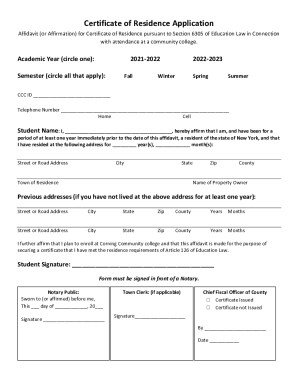 Fillable Online Affidavit (or Affirmation) and Application for Form B ...