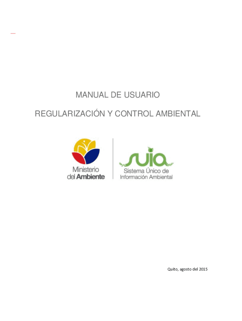 Completable En línea MANUAL DE USUARIO REGULARIZACIN Y CONTROL ... Fax Email Imprimir - pdfFiller