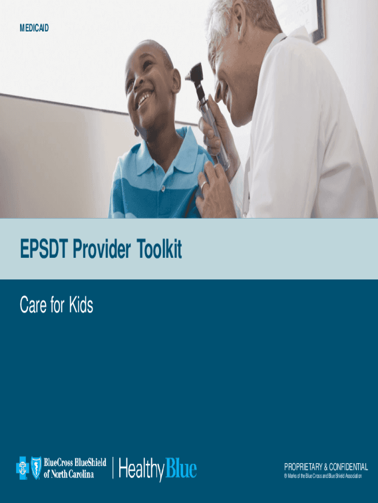 Fillable Online EPSDT Provider Toolkit Fax Email Print - pdfFiller