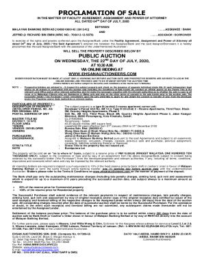 Fillable Online DEED OF Receipt AND Reassignment 2 - DATED THIS 31 ...