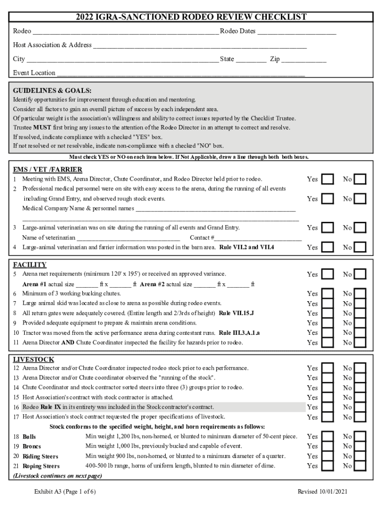 Fillable Online How to Organize a Rodeo: Successful Planning Guide Fax ...