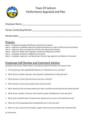 Fillable Online 6 Performance Appraisal Answers to Ace Your Review ...