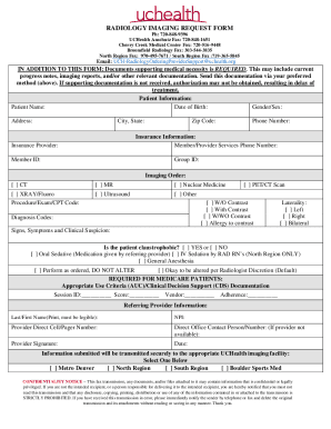 Fillable Online Radiology Imaging Request Form- Automated - Amazon AWS ...