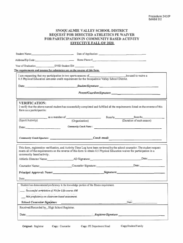 Fillable Online SCHOOL SPORTS FORM REQUEST FOR ATHLETICS ... Fax Email ...