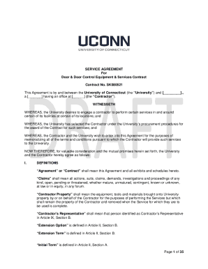 Fillable Online media procurement uconn What does a Service and ...