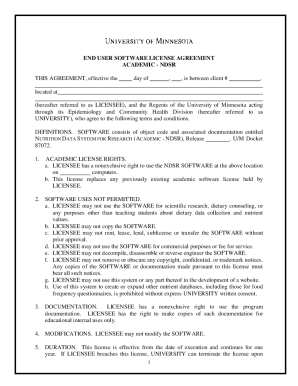 Fillable Online END USER LICENSE AGREEMENT - Bolt On Technology Fax Email Print - pdfFiller