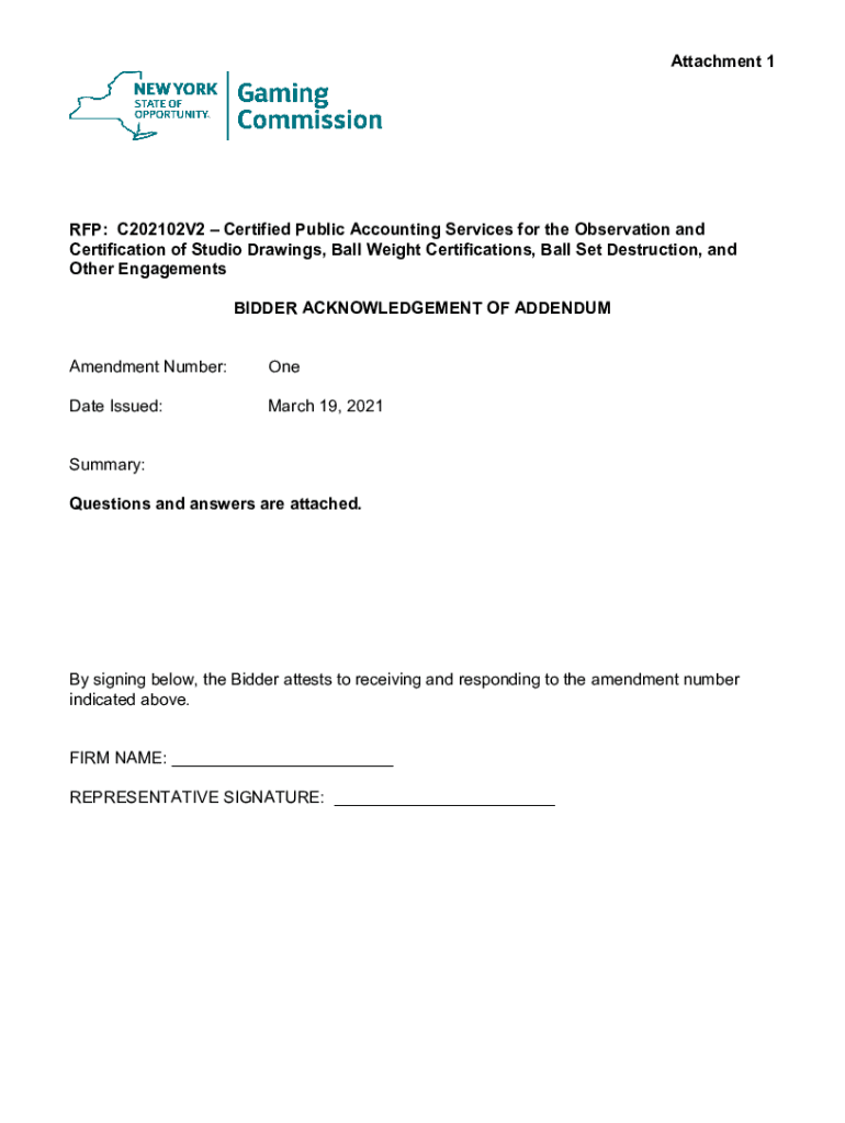 Fillable Online Addendum to Volumes I, II, and III Vineyard Wind ...