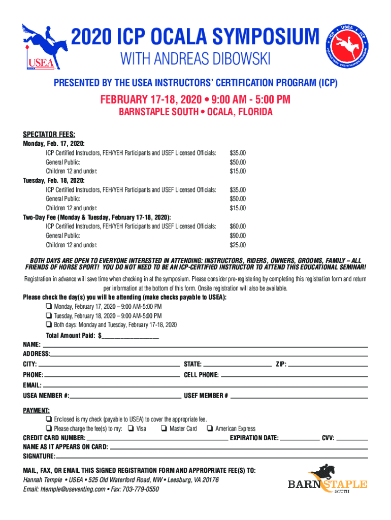Fillable Online Tag Archives: ICP Symposium - Eventing Nation Fax Email Print - pdfFiller