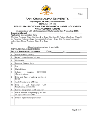 Fillable Online Subject: Revision of UGC pay scales of Teachers ...