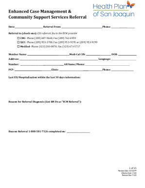 Fillable Online Enhanced Care Management and In Lieu of Services ...