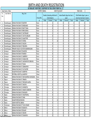 Fillable Online sample registration system - form no-1 house listing ...