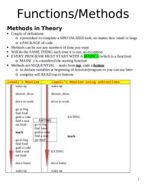How many lines of code should a function/procedure/method ... Doc ...