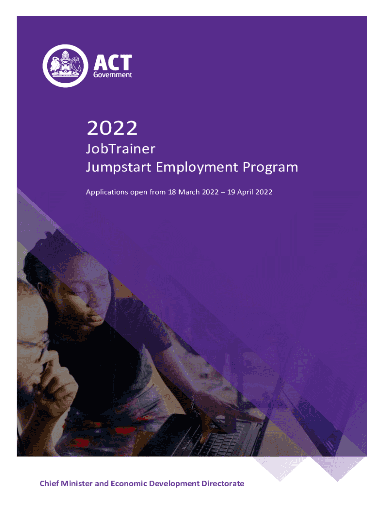Fillable Online Jumpstart Employment Program Fax Email Print - pdfFiller