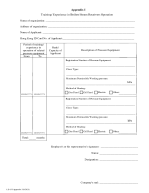 Fillable Online Application for Examination / Endorsem ent for a ...