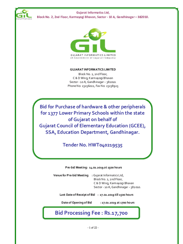 Fillable Online gil gujarat gov Gujarat Informatics Limited GILServices, Team ... - Fliar BI Fax ...