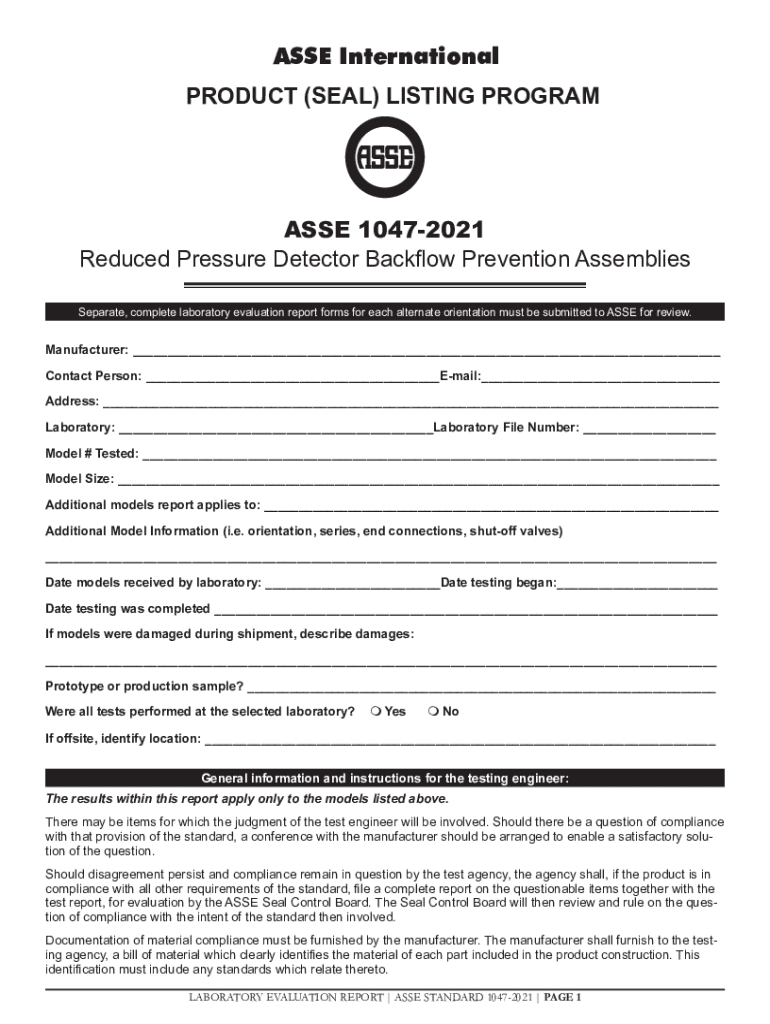 Fillable Online JCSA Backflow Prevention & Cross Connection Control Program Fax Email Print ...