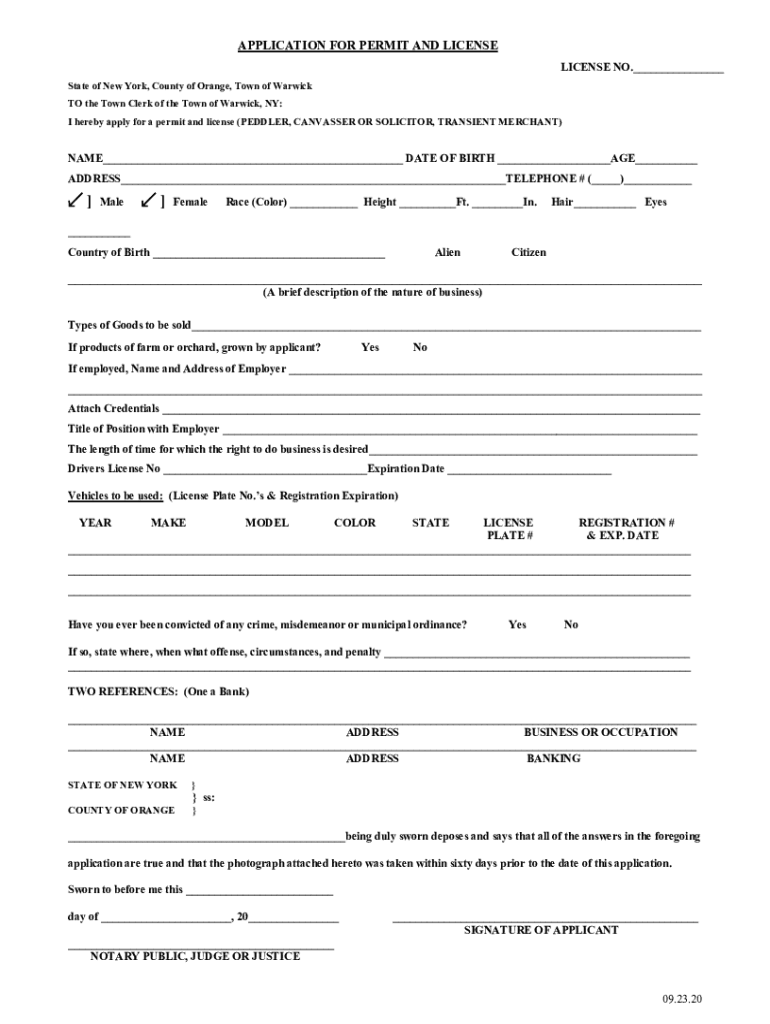 Fillable Online Town Clerk's Forms Fax Email Print - pdfFiller