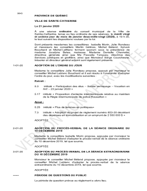 Remplissable En Ligne PROVINCE DE QUBEC VILLE DE SAINTE-CATHERINE Le 21 ... Fax Email Imprimer ...