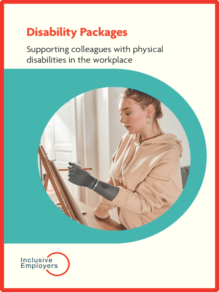 Fillable Online Disability Packages. Supporting colleagues with ...