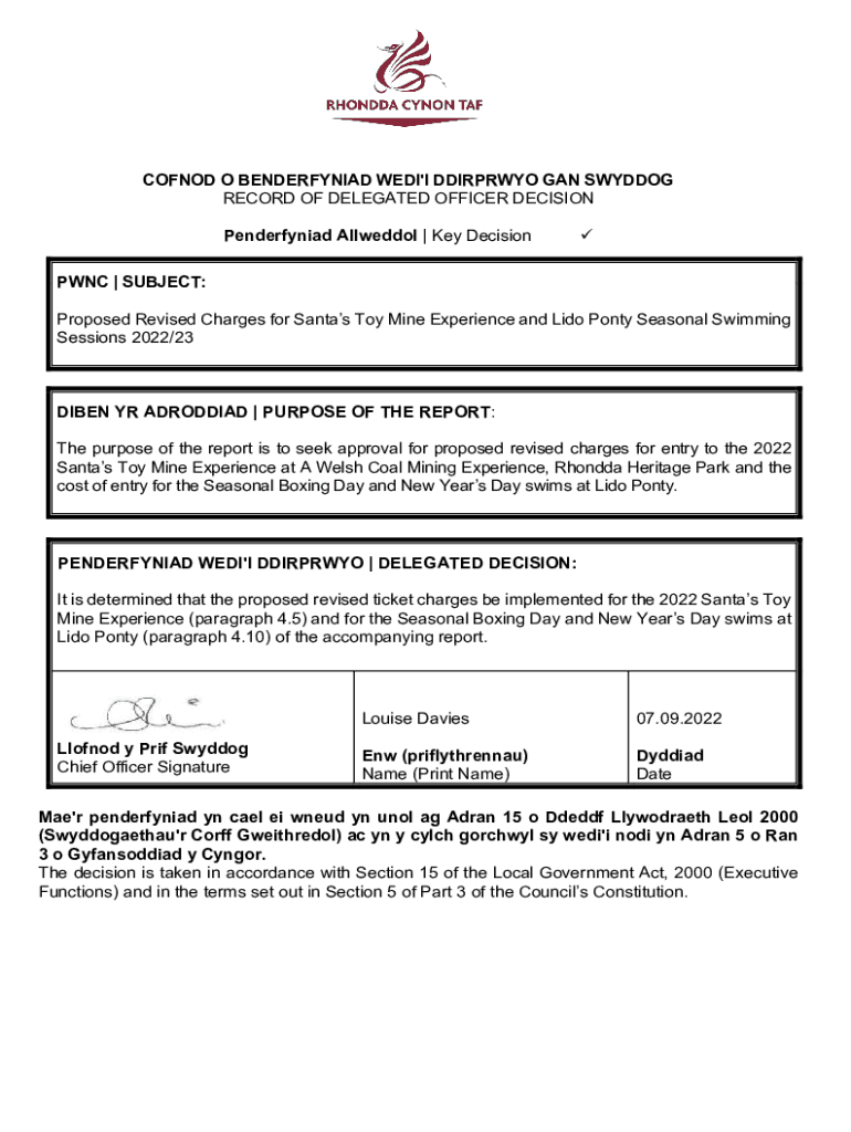 Fillable Online Santa's Toy Mine - Rhondda Heritage Park - A Welsh Coal ...