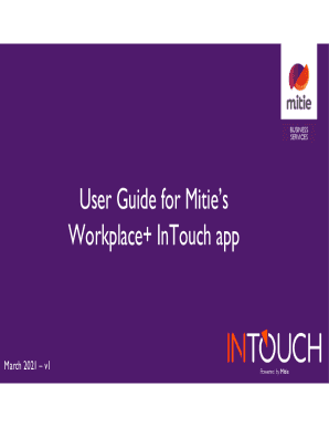 Fillable Online How can Mitie Connected Workspace make the return to work ... Fax Email Print ...