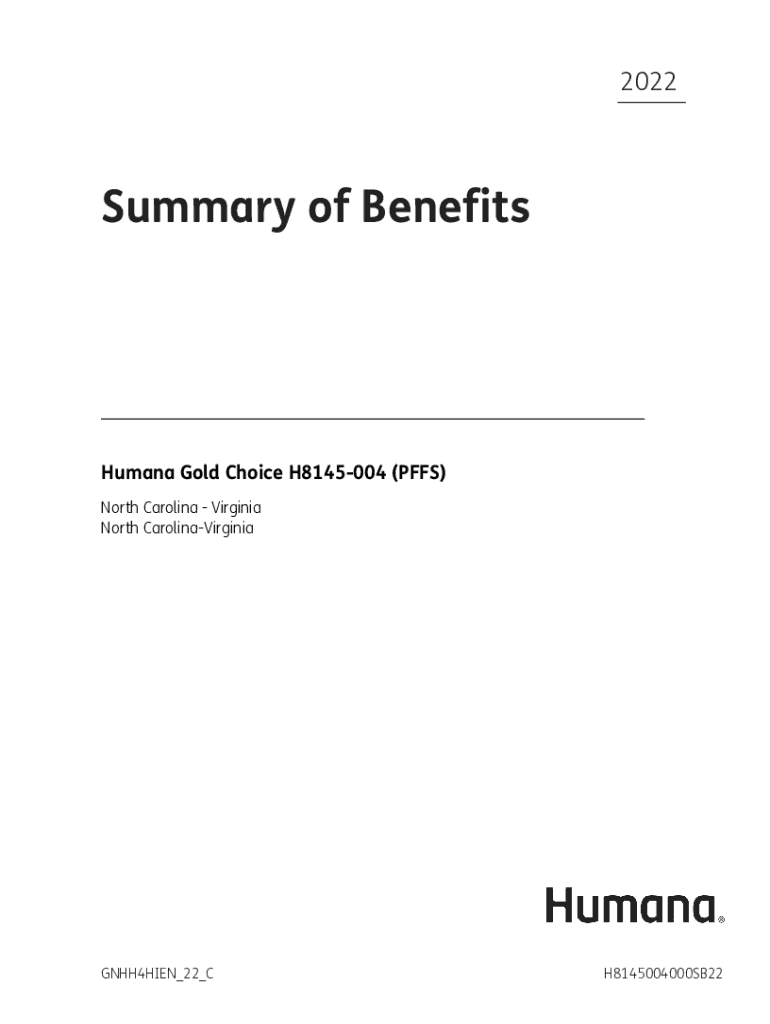 Fillable Online Humana Gold Choice (PFFS) - US News Health Fax Email ...