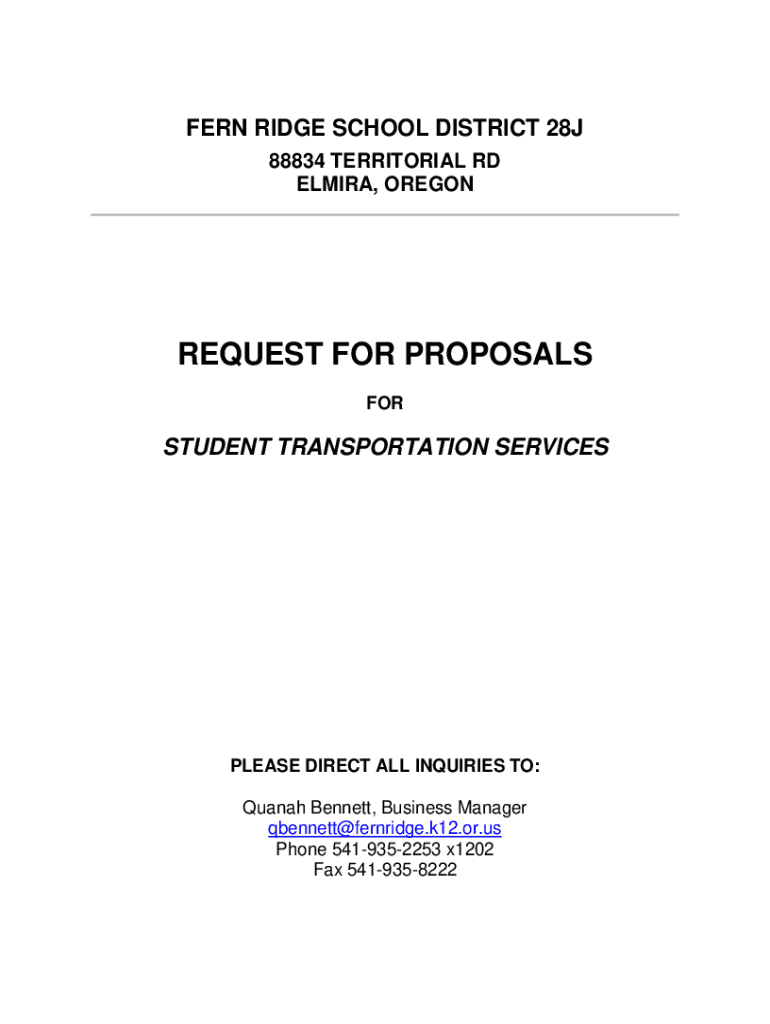 Fillable Online Request for Proposal for Internal Structured Network ...
