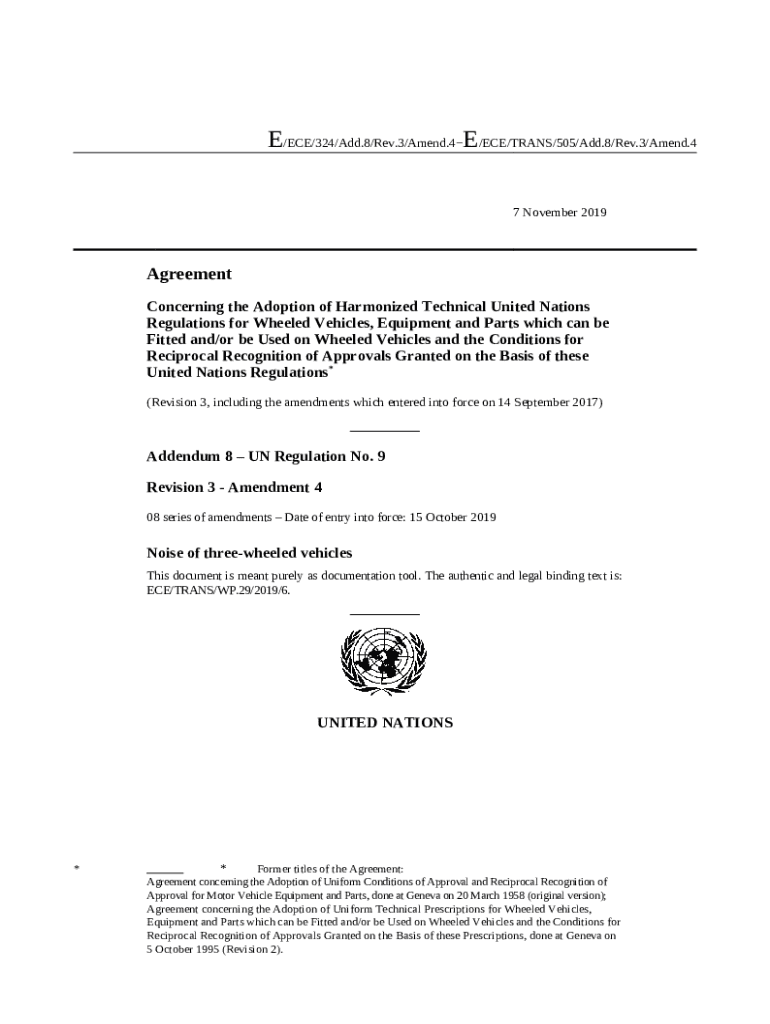 E/ECE/324/Rev - UNECE Doc Template | pdfFiller