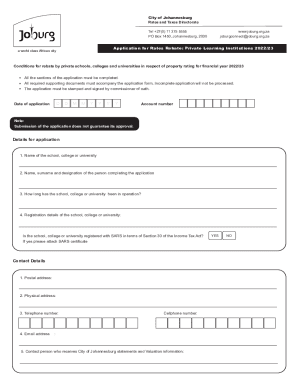 Fillable Online Education Rebate Application Form - City of ...