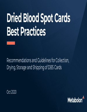 Fillable Online How to take a dried blood spot sample - GOV.UK Fax ...