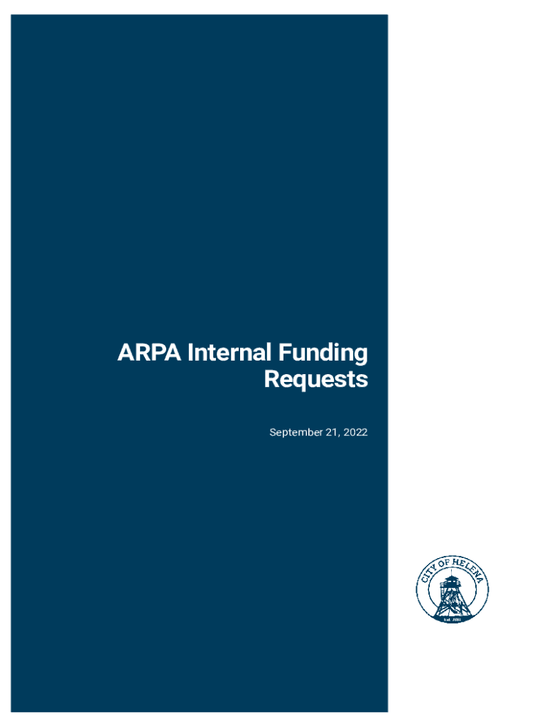 Fillable Online Application Window For ARPA Funds To Open Friday Fax Email Print - pdfFiller