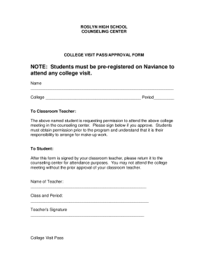 Fillable Online The College Application Process and Naviance Fax Email ...