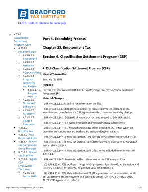 Fillable Online IRS Introduces New Settlement Program for Worker ...