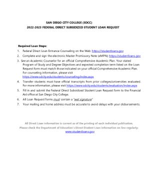 Fillable Online 2nd request - San Diego City College Fax Email Print ...