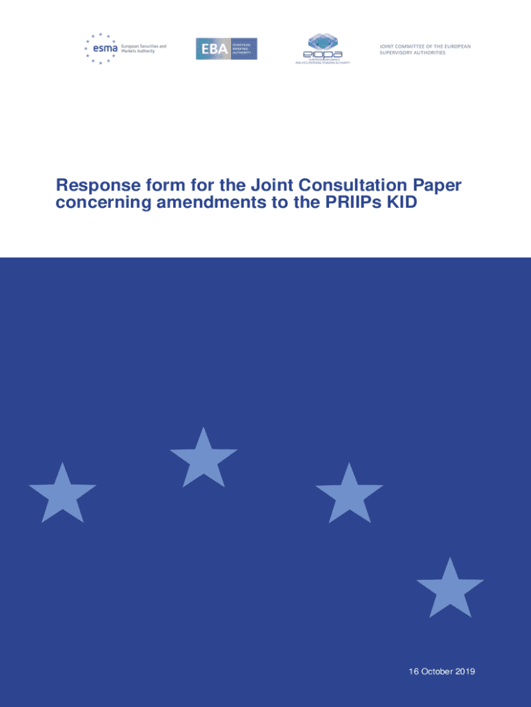 Fillable Online Reply form for the Joint Consultation Paper concerning ...