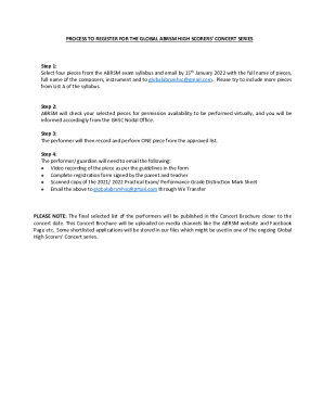 Fillable Online gb abrsm Global ABRSM HSC - Registration Form.docx Fax ...