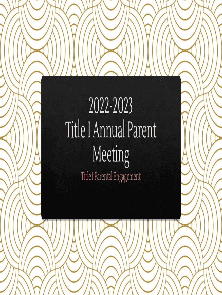 Fillable Online protocols-and-timeline-for-title-i-parent-and-family ...
